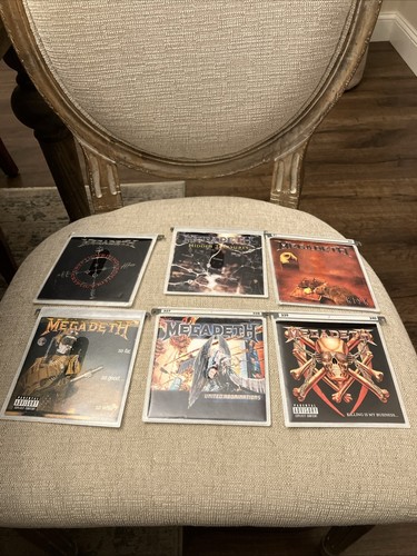 Megadeth Cd Lot Cryptic Writings Risk Hidden Treasures Killing Is My ...