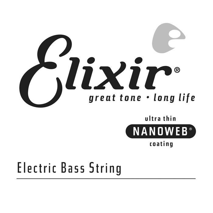 Elixir 15350 Nanoweb Single Bass String .050 Gauge | eBay Australia