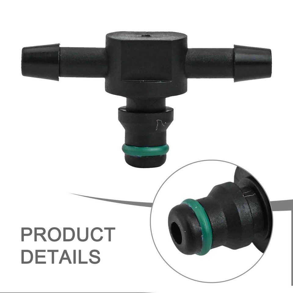 4 pcs For Common rail fuel injector return connector with check valve ...