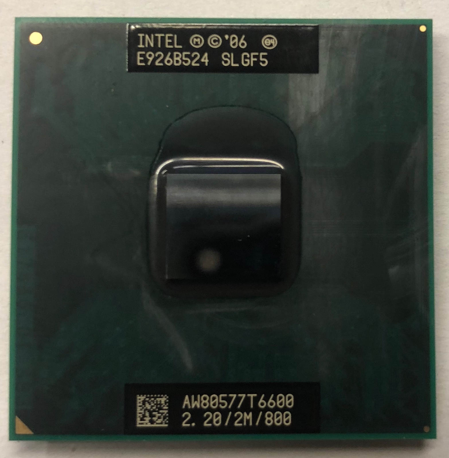 Intel Core 2 Duo T6600 Laptop CPU Processor- SLGF5 | eBay