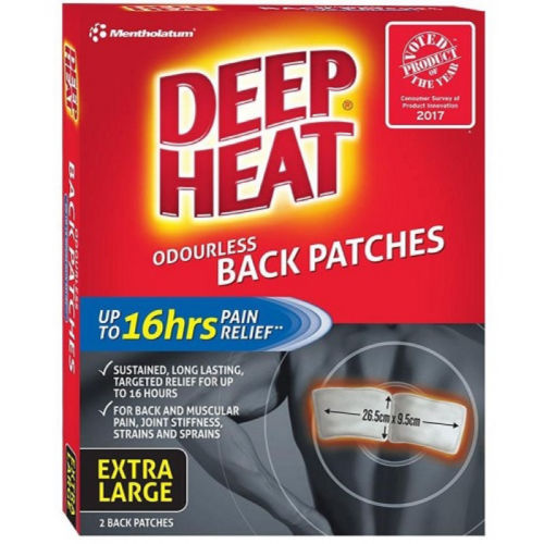 Deep Heat Back Patches Extra Large | eBay