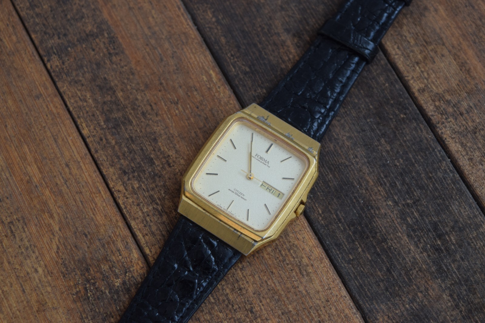 Vintage Citizen Forma Basics Make Prime Time 5500-F50077 TA SN 1110910 ...