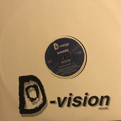 SANDEE • Notice Me • Vinile 12 Mix • DV 060 | eBay