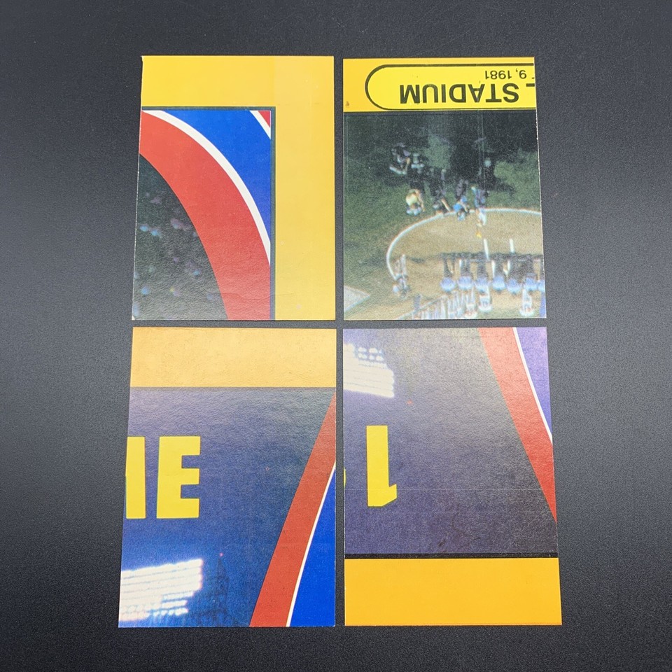 Complete 1982 Fleer Sticker Team Set - Montreal Expos #1 | eBay