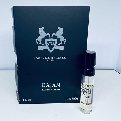 Parfums De Marly OAJAN EDP Official Carded Sample Spray 0.05oz / 1.5ml ...