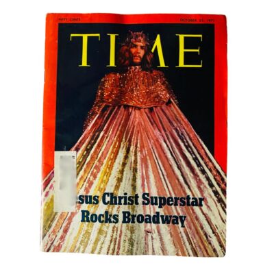 VTG Time Magazine October 25 1971 Jesus Christ Superstar Rocks Broadway ...