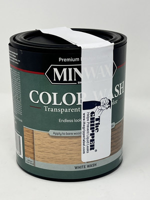 Minwax 618604444 White Wash Color Wash Transparent Layering Color Stain ...