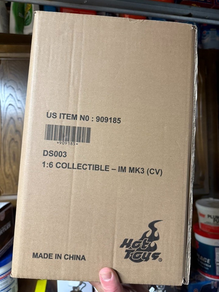 Hot Toys DS003 IRON MAN MARK III Construction Version 1/6 Figure Reissue NEW | eBay