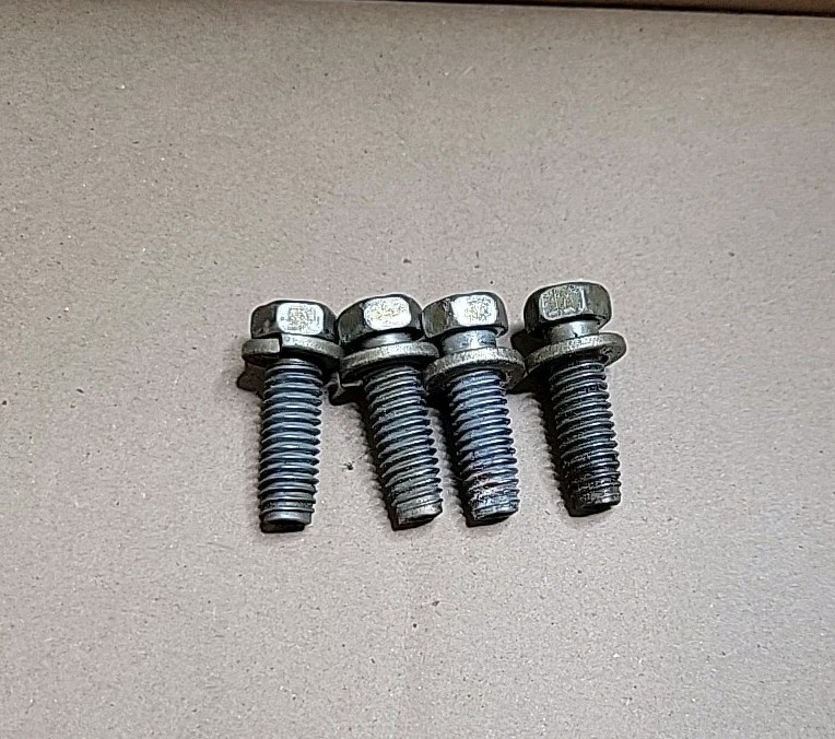 Genuine OEM MTD Screw hex set of 4 710-0654A, 910-0654A Engine Bolts | eBay