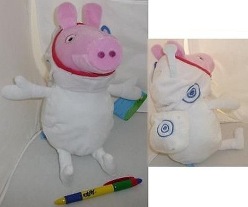 Soft Toy George Peppa Pig 30cm Choose Character Astronaut Pirate Knight ...