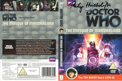 Doctor Who: The Masque of Mandragora DVD Cover Signed by PHILIP ...