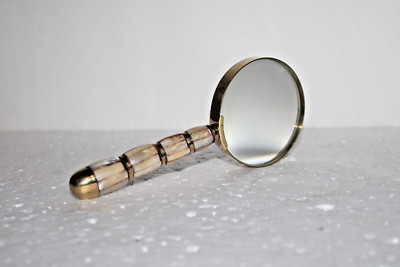 Beautifully Designed Vintage Strong Magnifying Glass Reading Tool ...