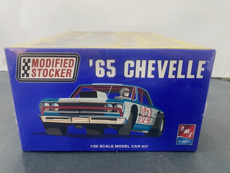 AMT 1965 Chevelle Modified Stocker Race Car kit 1/25 McM FS | eBay
