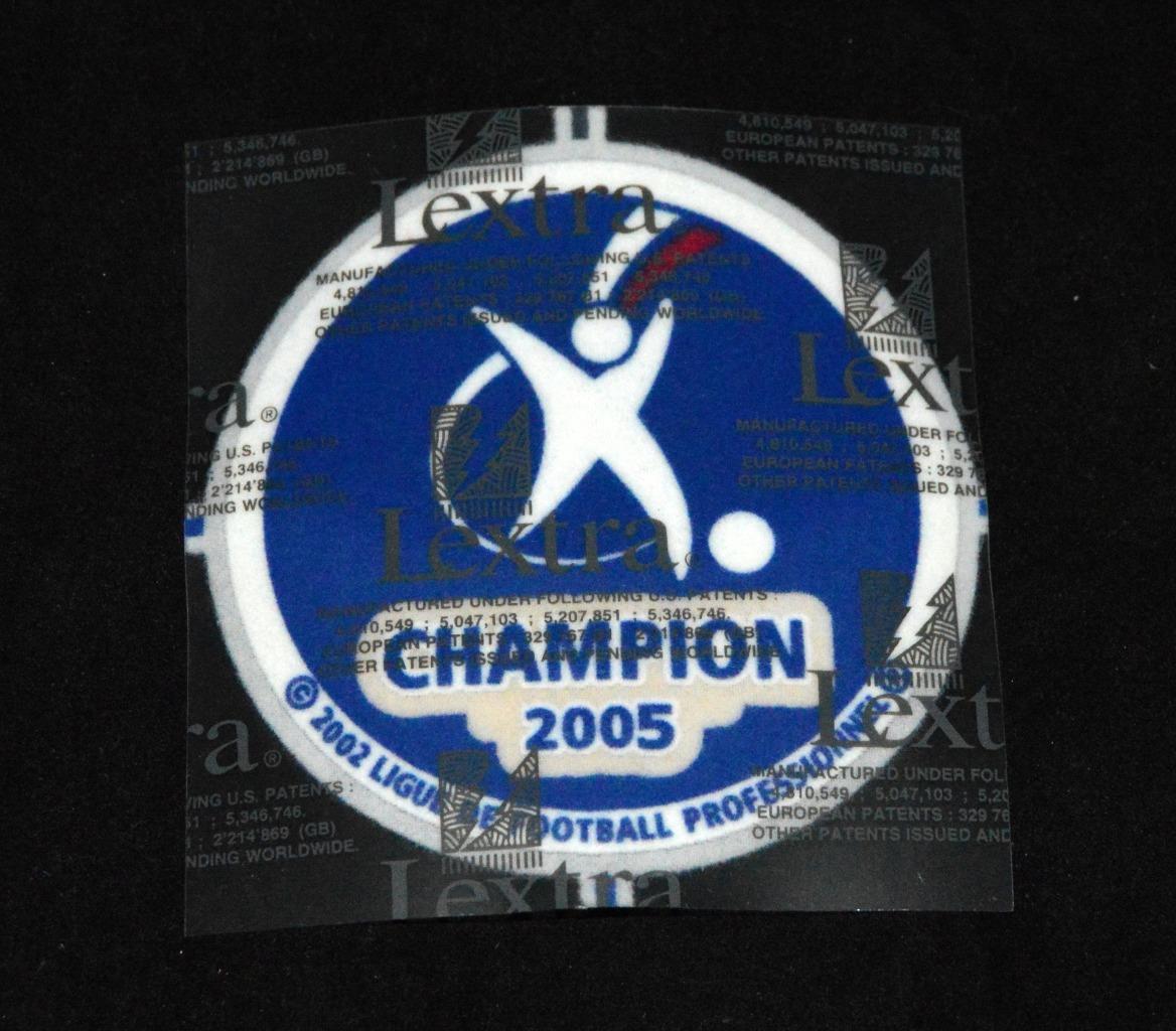 Official French Ligue 1 Champions 2005 Football Lextra Patch/Badge Lyon ...