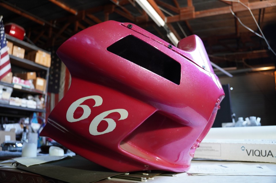 Harley FXRT fairing Cotton Candy FXR FXR4 FXRD FXRP OEM WOW ...