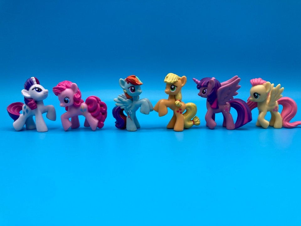 U CHOOSE: My Little Pony G4 Mane 6 Friendship is Magic blind bag PVC ...