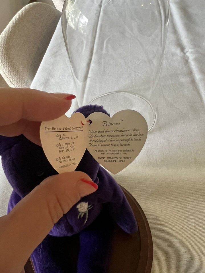 Princess Diana TY beanie babies dolls extremely rare 1997 Offers ...