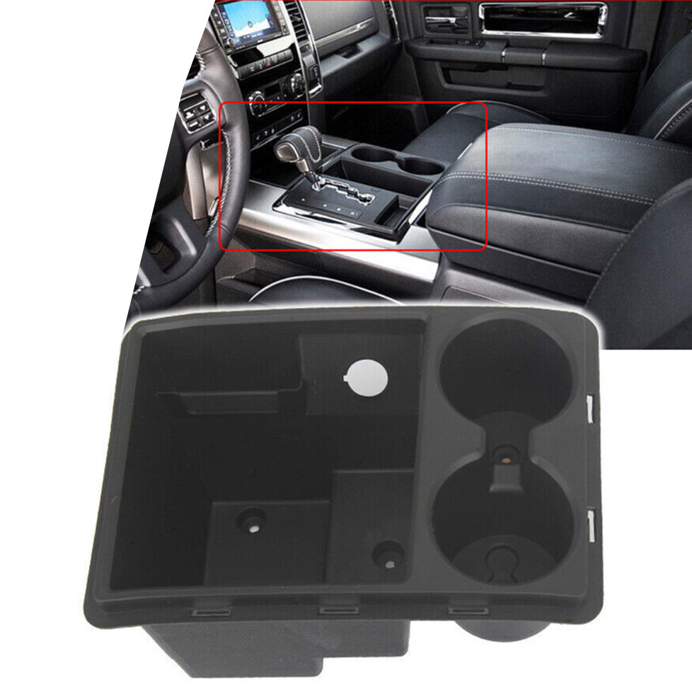 Full Center Console Cup Holder & Bin Storage For Dodge Ram 1500 2500 ...