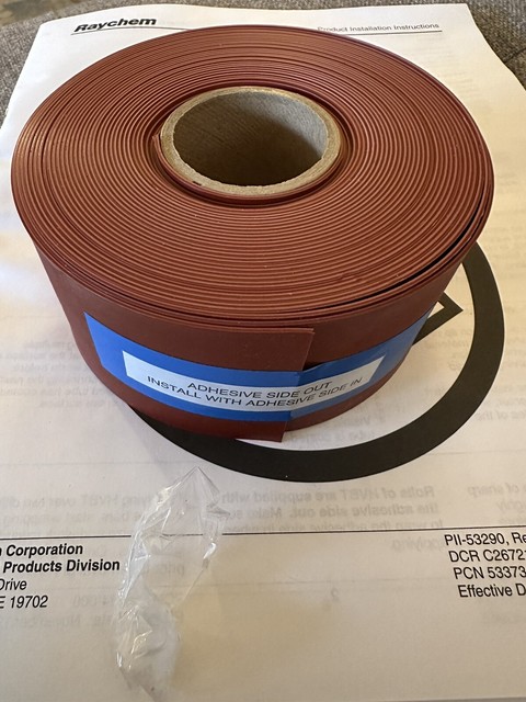 New Raychem HVBT-2-R(B4) High Voltage Self-Amalgamating Bus Bar Tape 2 ...