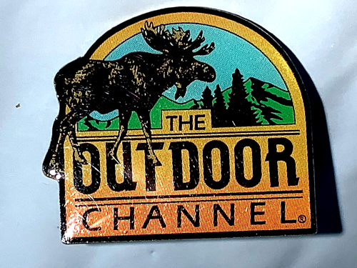 THE OUTDOOR CHANNEL PIN VINTAGE MOOSE ELK | eBay