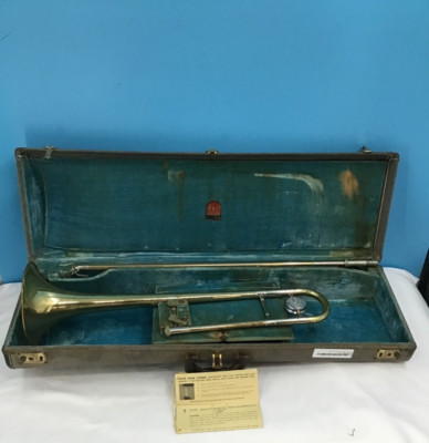 Vintage Conn Trombone In Original Hard Case | eBay