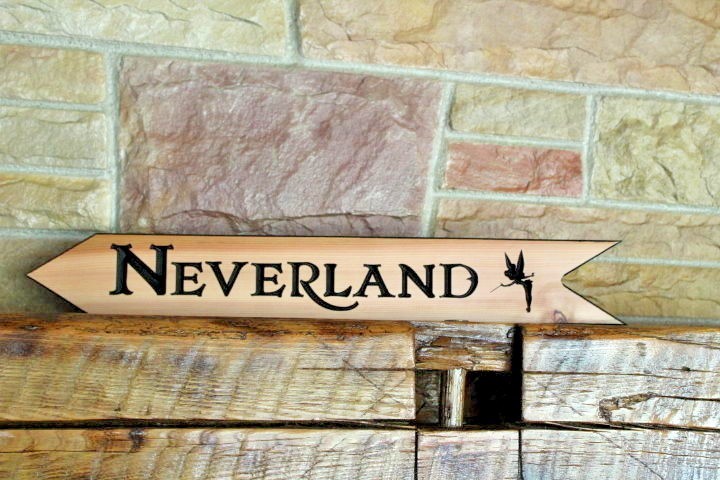 Fictional Fantasy Land Arrows, Literary Directional Signs, Kids Library ...
