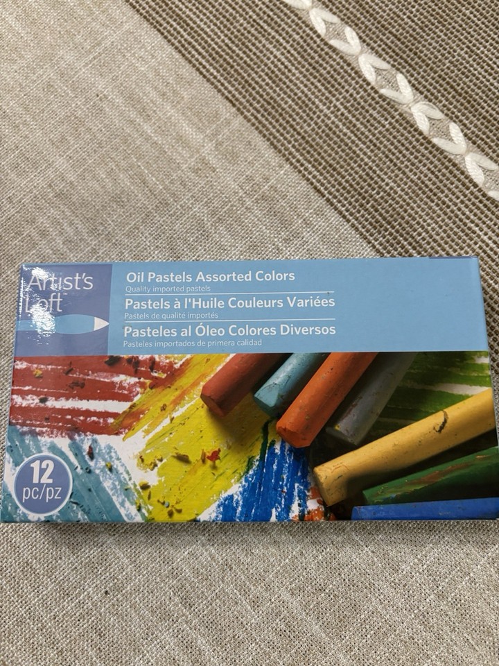 Artists Loft oil pastels assorted colors 12 pc slightly used | eBay