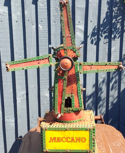 Vintage Ex Shop Display Meccano 20" Windmill for Restoration | eBay UK