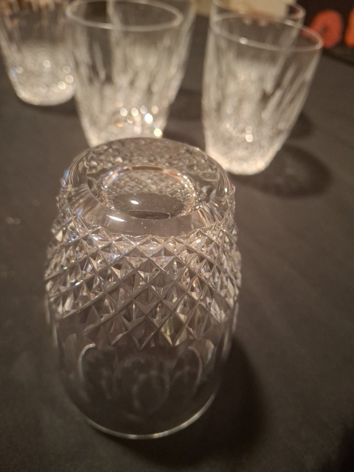 Waterford Colleen Crystal Short Stem 12 Oz 4-1/2" Flat Tumbler (6) | eBay