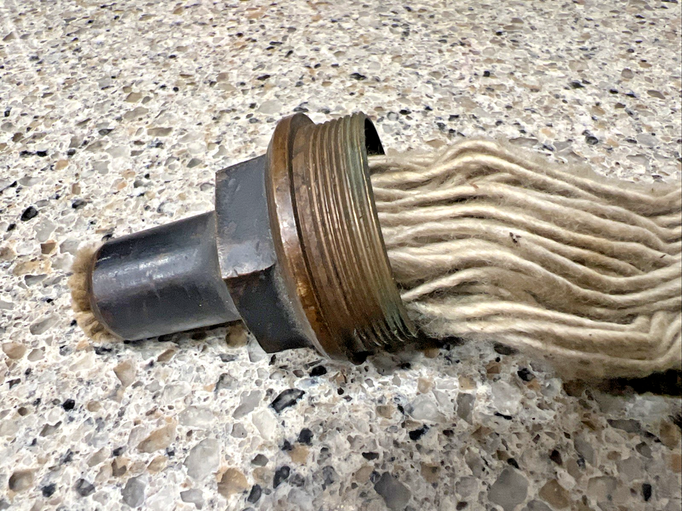 Antique Railroad Flare Torch Lantern Lighter Hand Held Lamp Miners ...