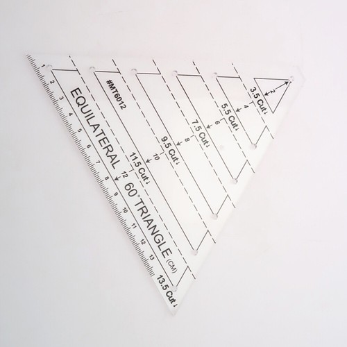 Patchwork Ruler 60 Degree Triangle Quilting Ruler Patchwork Acrylic ...