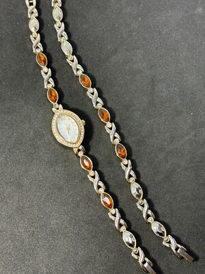 Christian Benet and Silver Tone Women's Wristwatch and Matching ...