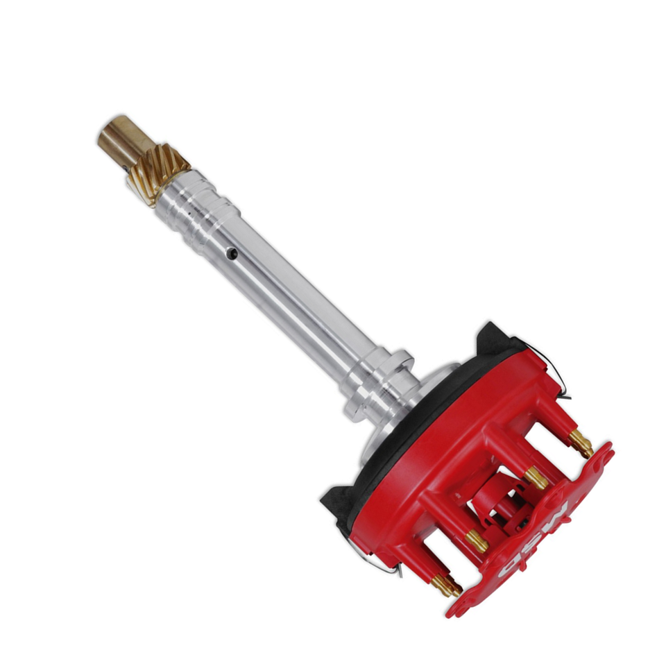 MSD Low Profile Crank Trigger & Racing Distributor W/ Bronze Gear For ...