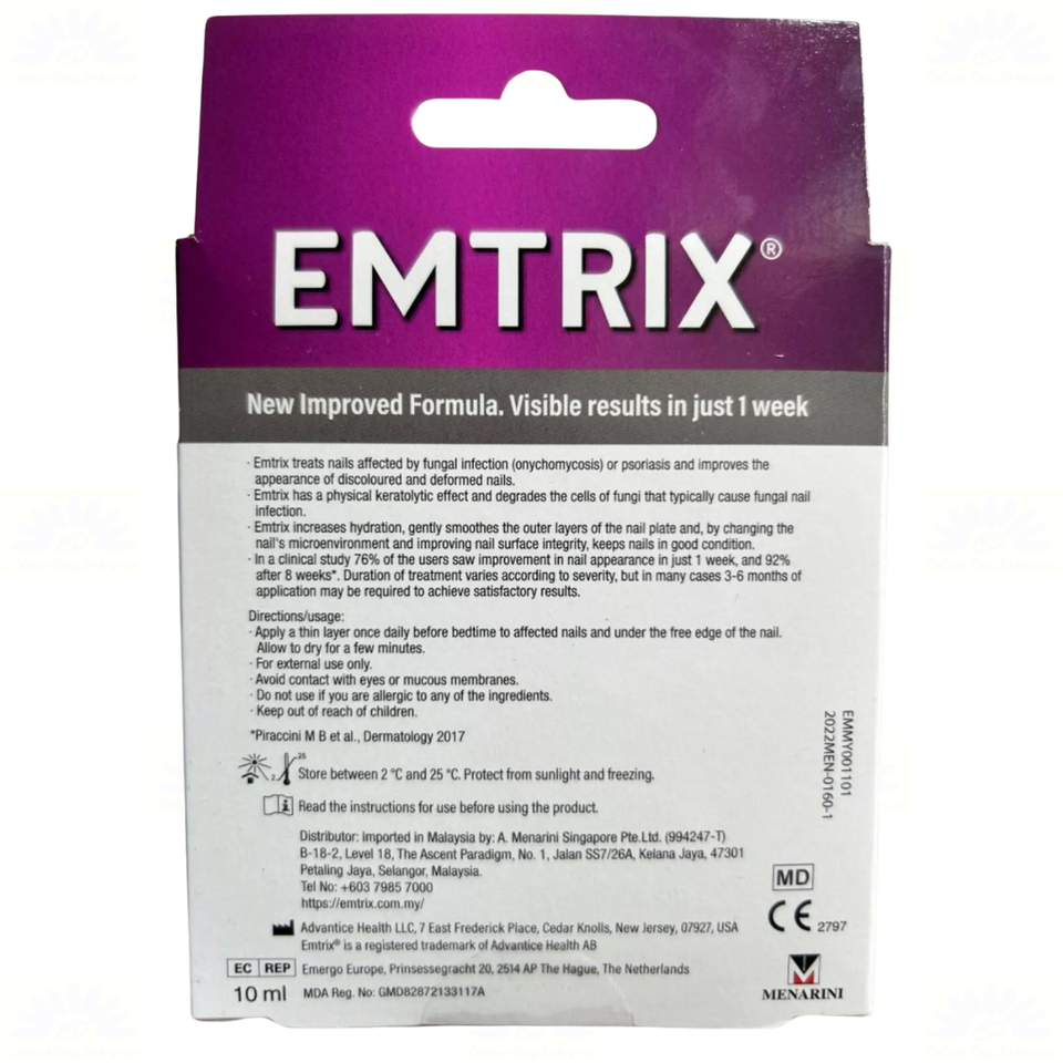 1 X EMTRIX Fungal Nail Treatment 10ml - Free Shipping | eBay