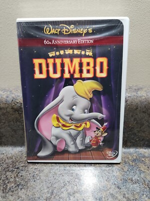 **SEALED** Disney's - Dumbo (DVD, 2001, 60th Anniversary Edition ...