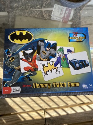 Batman Memory Match Game | eBay