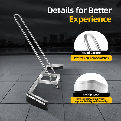 Water Pusher Tennis Court Squeegee Dew Broom Court Sweeper Lightweight ...