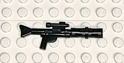 LEGO® Minifig Black Star Wars Weapon Gun Blaster w/ Silencer Sniper ...