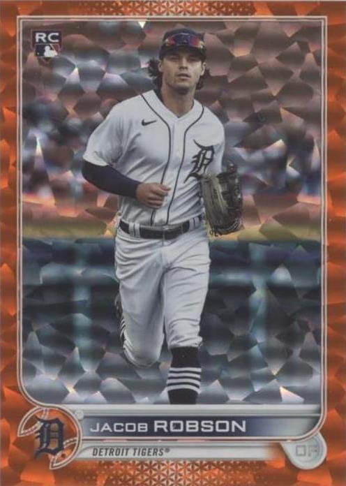 2022 Topps Series 2 - Jacob Robson #623 Orange Foilboard /299 (RC) for ...