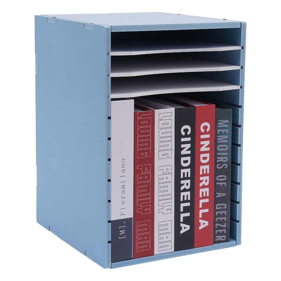 Desktop Organizer Paper File Holder For Office Home Document Storage ...