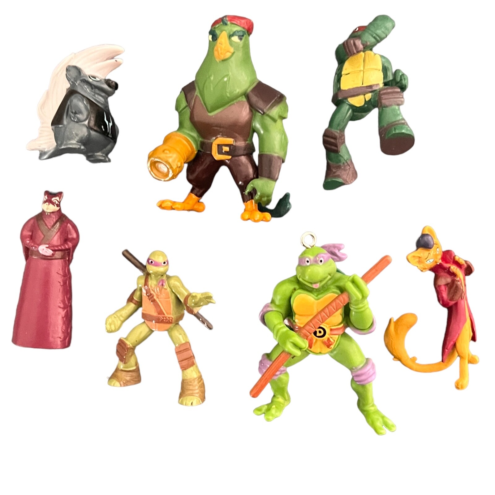 TMNT Movie Miniature Figure Lot 2.5 inch Teenage Mutant Ninja Turtles ...