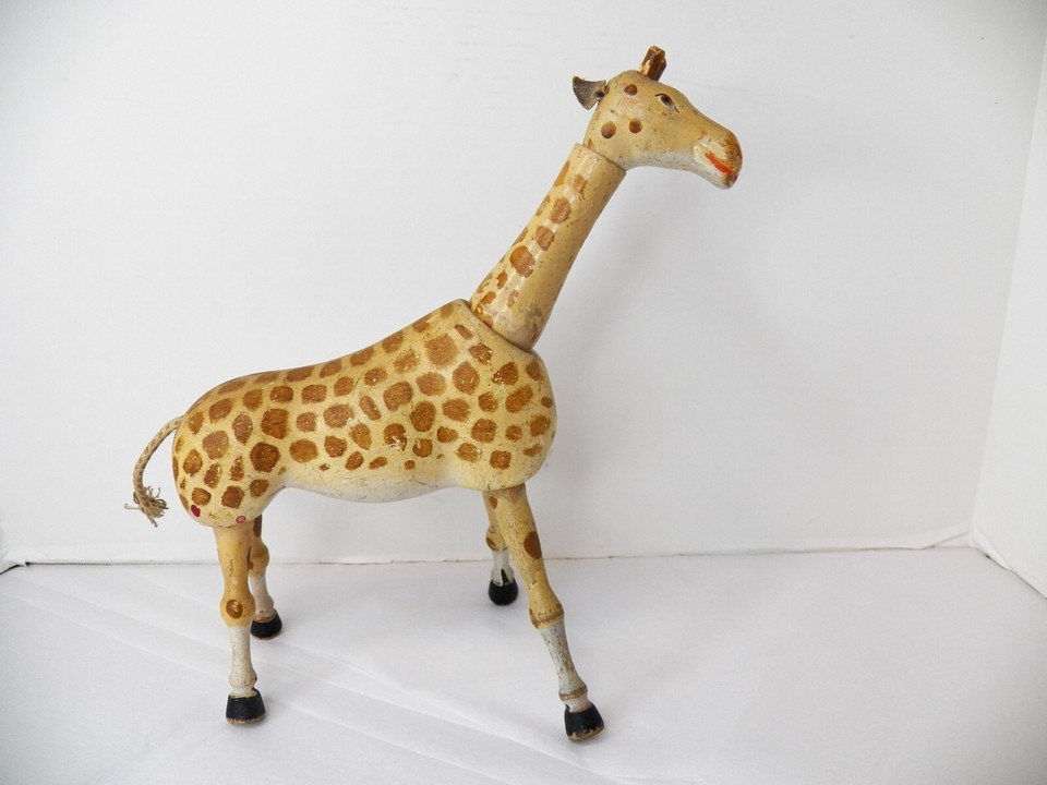 ANTIQUE SCHOENHUT HUMPTY DUMPTY CIRCUS FARM GIRAFFE | eBay