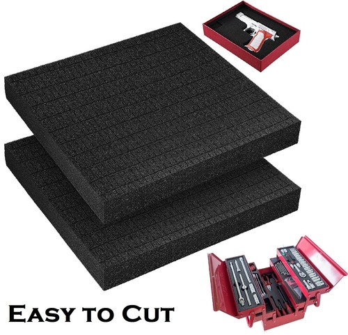 Foam Inserts for Gun Pistol Case Tool Box Foam Drawer Organizer Toolbox ...