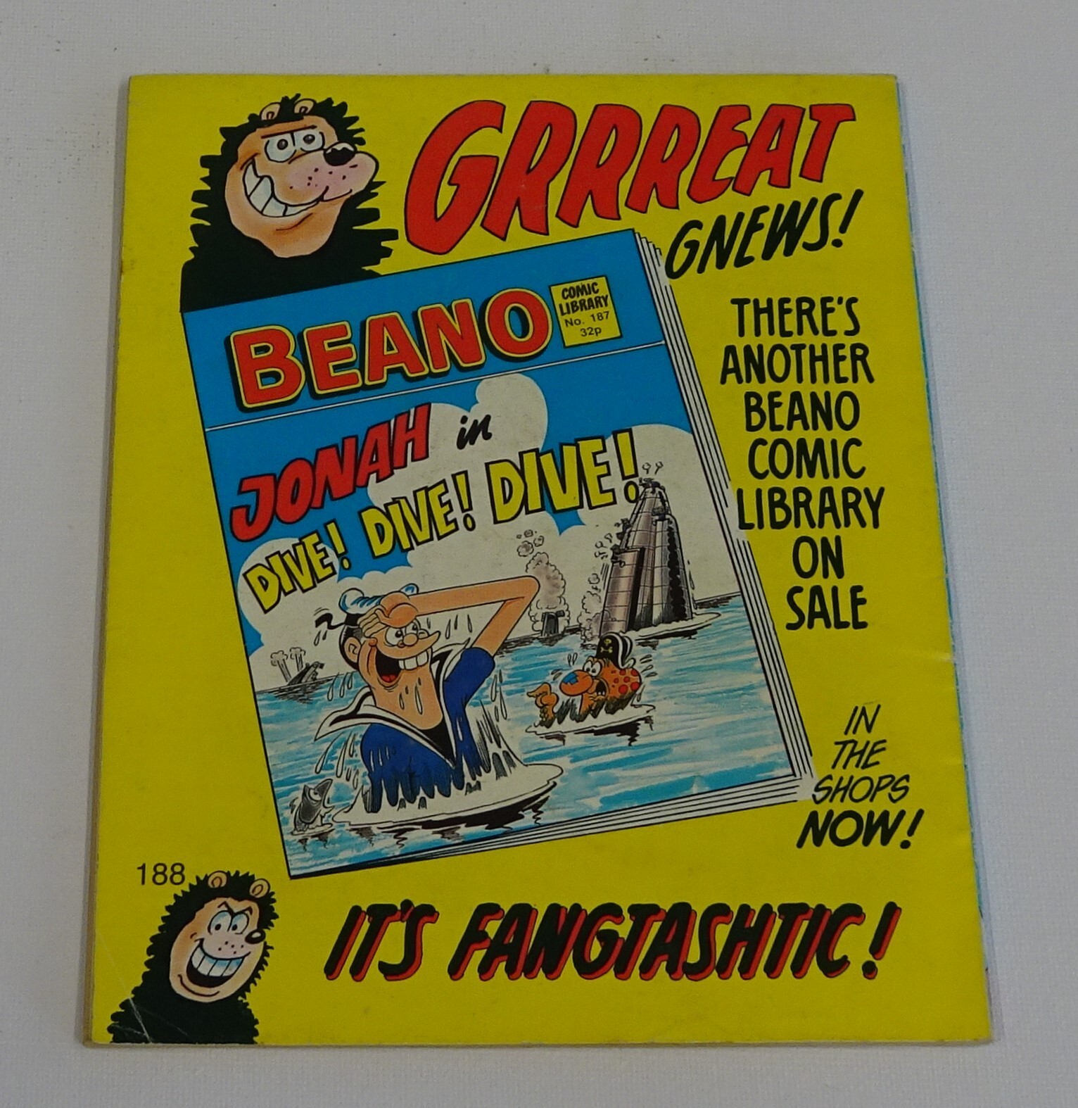 Beano Comic Library 195 Roger The Dodger in Carry on Dodging for sale ...