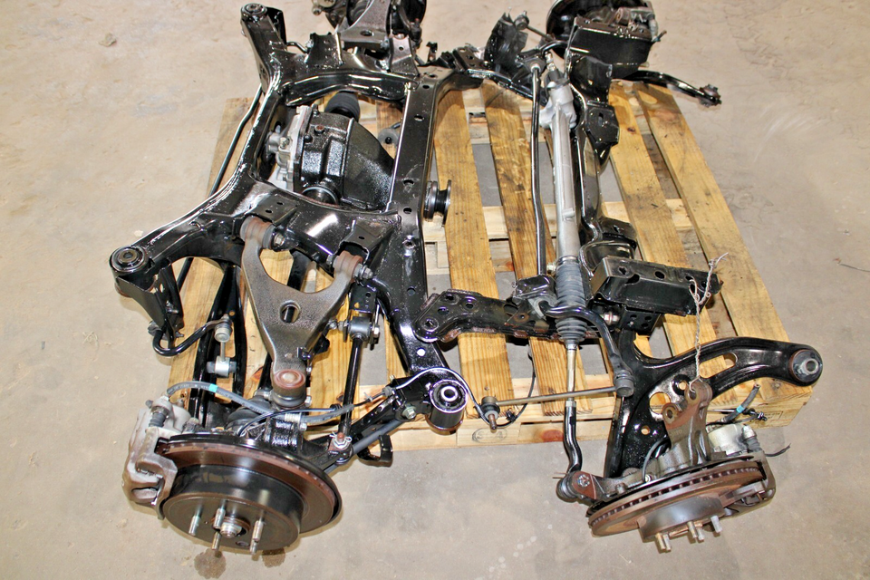2016 Subaru BRZ 2.0L FRS Front & Rear Complete Subframe Assembly LSD ...