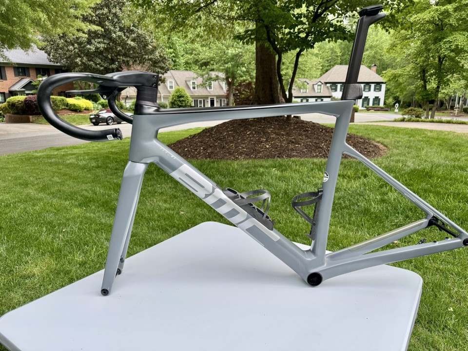 54cm BMC Teammachine SLR01 Frame Set / Rolling Chassis excellent ...