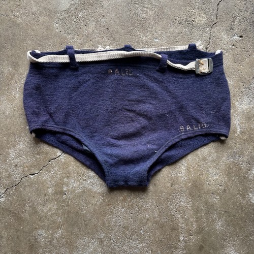 Vintage 1920s Antique Wool Mens Swimsuit Bathing Suit Board Shorts ...