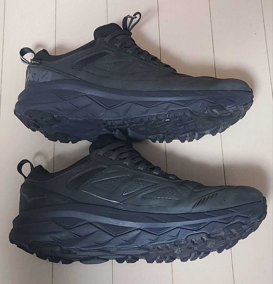 HOKA Challenger Low Gore-Tex Wide Sneakers 28cm Black Pre-Owned | eBay UK