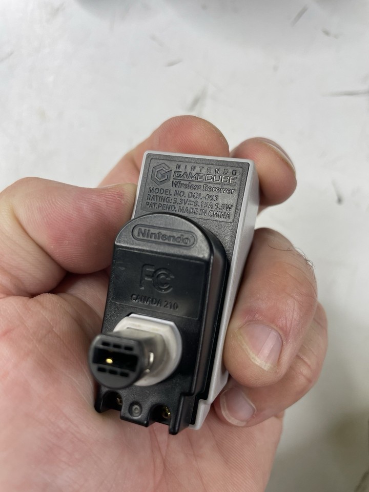 Nintendo Gamecube Wavebird Wireless Controller Gray & Receiver 004 /005 ...