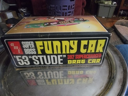 *RARE* AMT Super Boss Funny Car '53 STUDE 392 Supercharged Drag Car ...